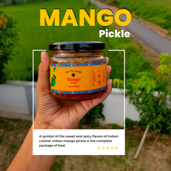 Homemade Mango Pickle - Chatkaar